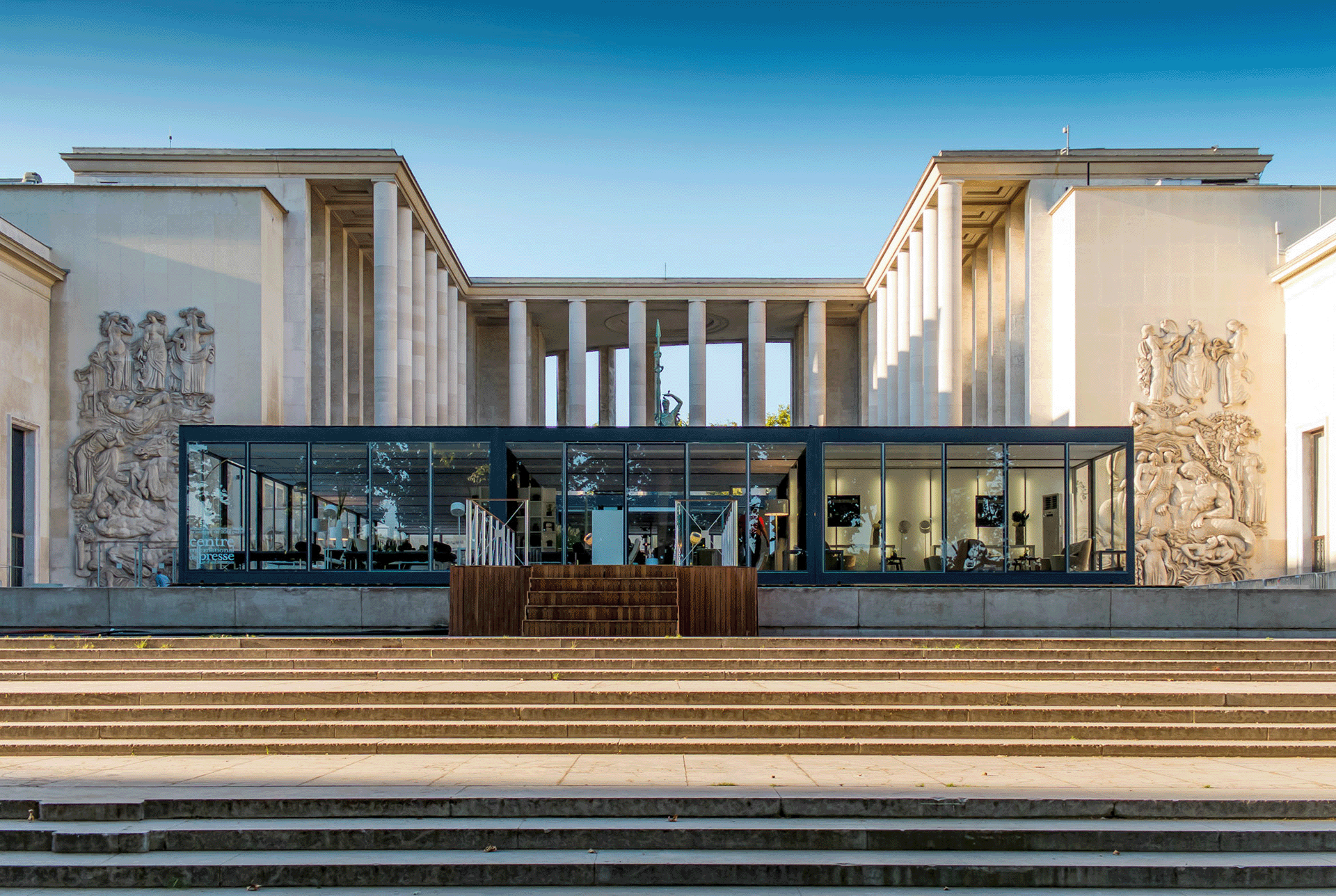Temporary Press Room at Paris Fashion Week - Viewbox